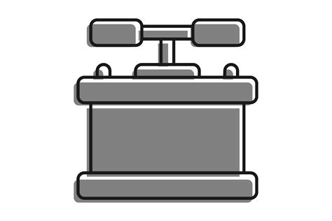 Linear Filled With Gray Color Icon Box Graphic By Rnko · Creative Fabrica