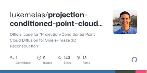 GitHub Lukemelas Projection Conditioned Point Cloud Diffusion Official Code For Projection