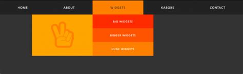 Dropdown Menu Css Examples For Incredible Web Results Onaircode