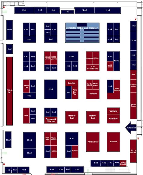 Floor Plan 2026 Labdays Stockholm