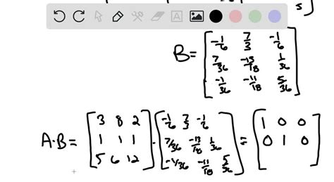 Solvedin The Following Exercises Show That Matrix A Is The Inverse Of