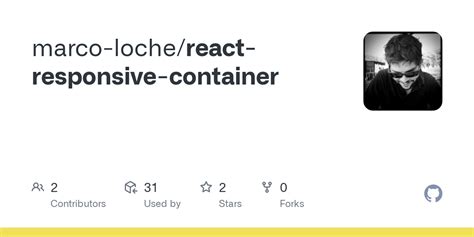 Github Marco Loche React Responsive Container