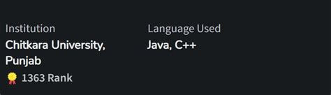 100daysofcode Java Dsa Github Leetcode Gfg Codechef Codingjourney Bharam Dev