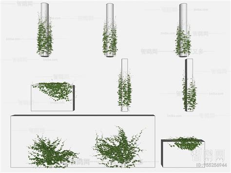 Modern Vine Sketchup Model Download Model Id 955256944 1miba