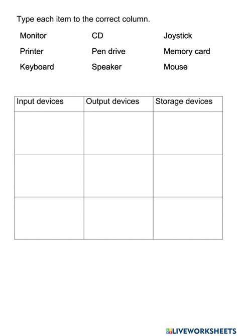 301 Computer Technology Worksheet
