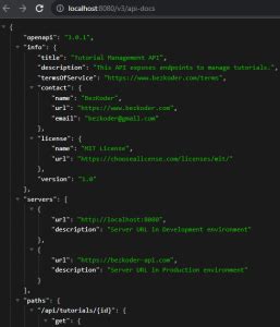 Spring Boot Swagger 3 Example With OpenAPI 3 BezKoder