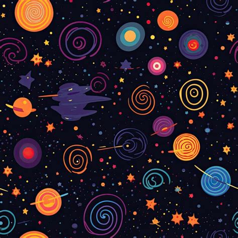 Premium Photo Cosmic Galaxy Celestial Patterns Featuring Stars