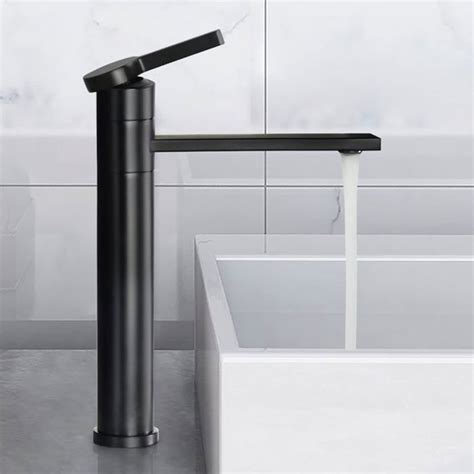 Robinet Lavabo Haut Pivotant À 360° Mitigeur Lavabo À Levier Unique