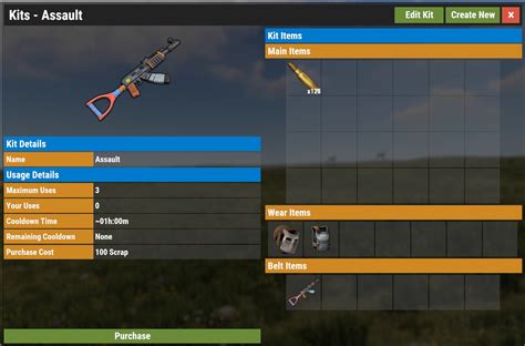 umod rust kits by k1lly0u