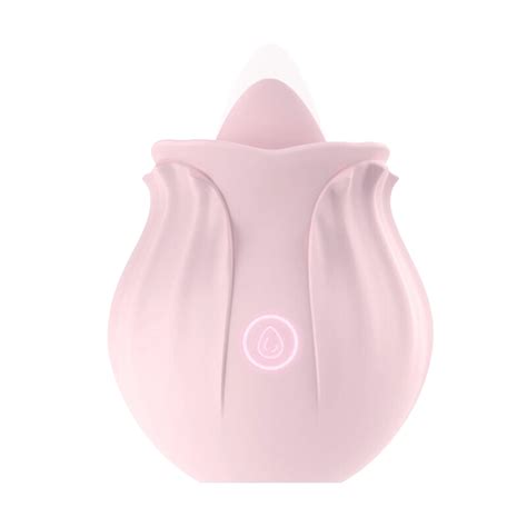 Rose Licker Flower Sex Toy Vibrator With Tongue Stimulation Pleaser Lovexxo™