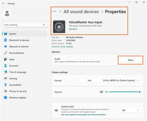 Setup VoiceMeeter With Windows Disable Mic Privacy VOICEMEETER By VB AUDIO