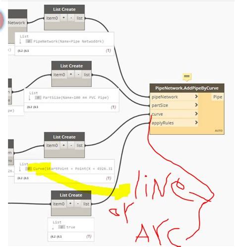 Line To Pipe In Civil 3d Dynamo Civil 3d Dynamo