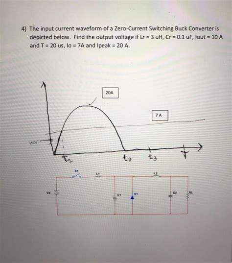solved 4 the input current waveform of a zero current