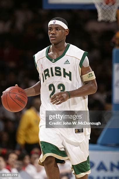 Lebron James St Vincent High School Photos And Premium High Res