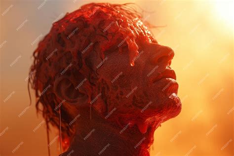 Premium Photo A Closeup Photo Of A Person Enduring Extreme Generative Ai