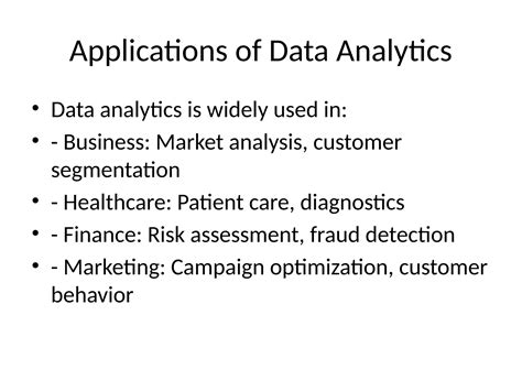 Dataanalyticspresentationpptx98067453 Ppt