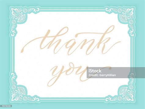 우아한 벡터 감사 카드입니다 흰색 배경 및 꽃 요소와 아름 다운 활판 인쇄 프레임 벡터 초대 카드 화창한 봄 배경 막입니다 문자 감사 합니다 결혼식에 대한 스톡 벡터 아트