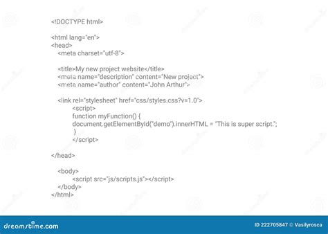 Html Screen Code Program Developer Background Computer Web Interface Html Code Vector