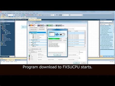 quick start guide [fbd ld language edition] video melsec iq f