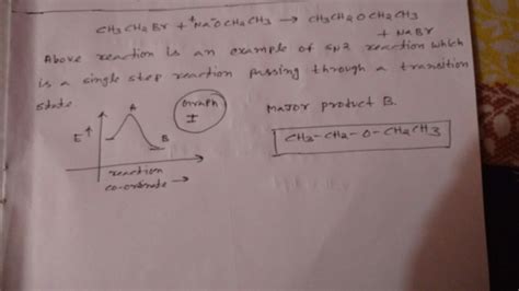 Given The Following Reaction Determine The Correct Reaction Coordinate