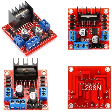 I2c Iic Dc 모터 드라이브 모듈 반전 Pwm 속도 듀얼 H 브리지 스테퍼 모터 미니 빅토리 L298n반도체 집적회로