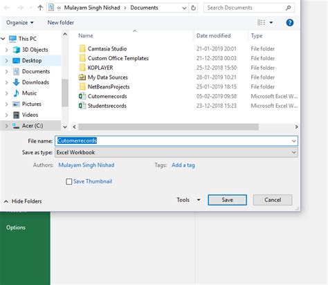 Technical With Practical Microsoft Excel Create And Close File