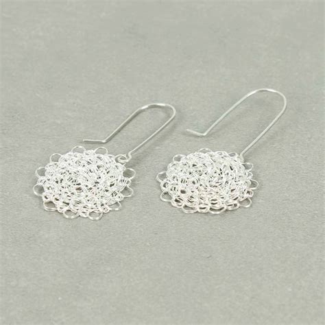 Silver Marisol Earrings Just Trade Fair Trade Earrings Green Tulip