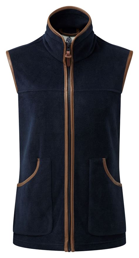 Shooterking Womens Performance Fleece Gilet Blue Edinburgh Outdoor