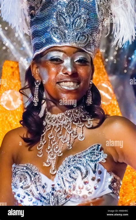 France Guadeloupe Basse Terre Portrait Of A Dancer Of Magma Band
