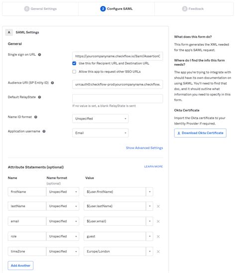Enable Okta SSO CheckFlow