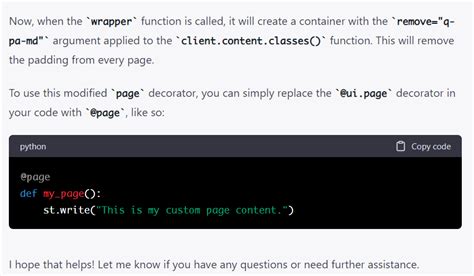 How To Remove Uipage Padding Or Margin · Zauberzeug Nicegui · Discussion 499 · Github