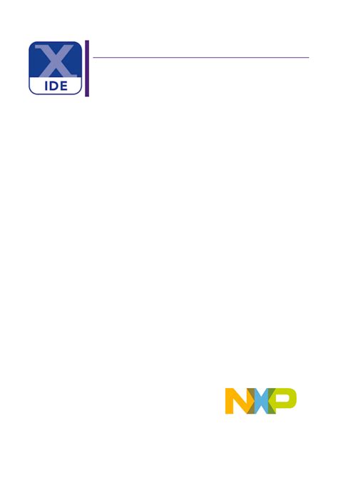Nxp Mcuxpresso Ide User Manual