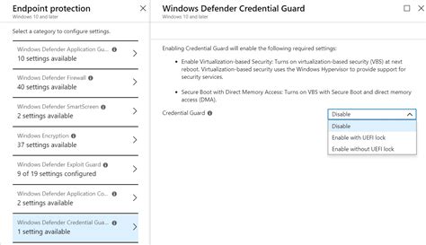 Configuring Windows Defender Credential Guard With Intune Modern It Cloud Workplace