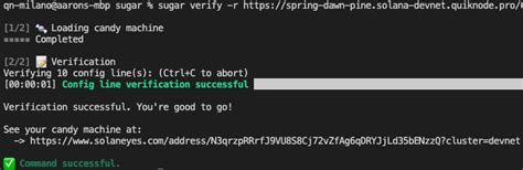 How To Deploy An Nft Collection On Solana Using Sugar Candy Machine Quicknode Guides