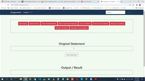 25 Javascript Class 10 Revision Session 1 Chapter 1 20 Muhammad Umair Ahmad Youtube