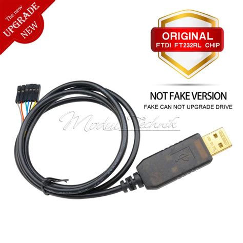 6pin Original Ftdi Ft232rl Usb To Ttl Rs232 Serial Adapter Cable For Arduino Eur 4 99 Picclick De