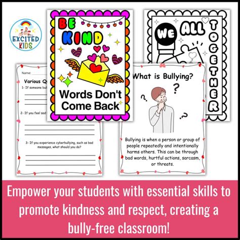 National Bullying Prevention Month Bundle Anti Bullying Fun