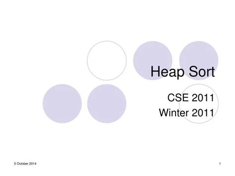 Ppt Heap Sort Powerpoint Presentation Free Download Id5168302