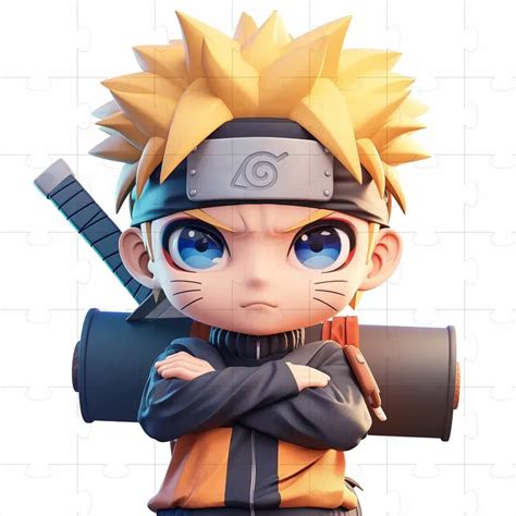3d Render Chibi Manga Characters Midjourney Prompt Promptbase