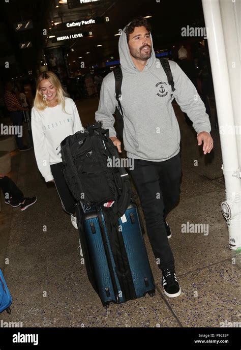 Newlyweds Brody Jenner And Kaitlynn Carter Arrive At Los Angeles International Lax Airport