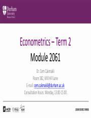 Understanding Instrumental Variables Regression In Econometrics Course Hero
