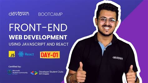 Live Front End Web Development Essentials Javascript And React Day 01 Youtube
