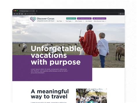 Discover Corps Project Portfolio Cottontail Creative