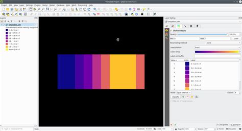 [mesh] scalar color settings depending on classification request in