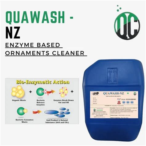 Liquid Grade Standard Bio Tech Grade Quawash Nz Enzyme Based Cleaner