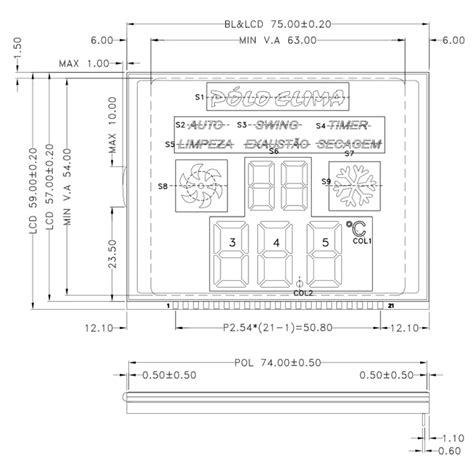 Customized Custom Transmissive Negative VA Type Monochrome LCD Display Manufacturers Suppliers