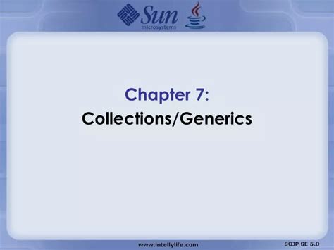 Ppt Chapter 7 Collectionsgenerics Powerpoint Presentation Free Download Id4356042
