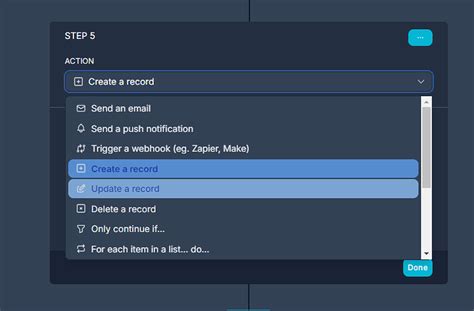 trigger workflows within other workflows feature requests noloco