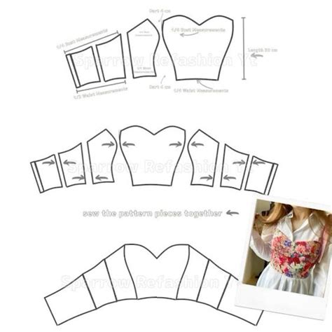 Best 13 Easy Way To Make Bustier Pattern Artofit
