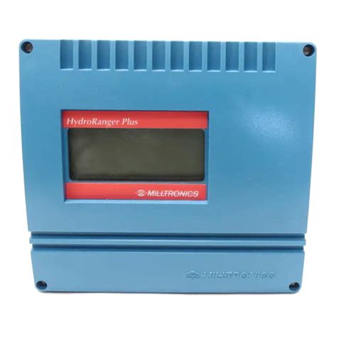 User Manuals Milltronics Hydroranger Plus Transmitter